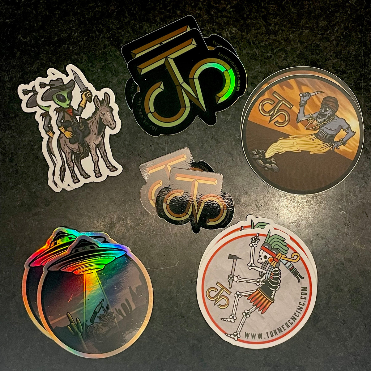 Turner CNC Sticker Pack – Turner CNC, Inc.